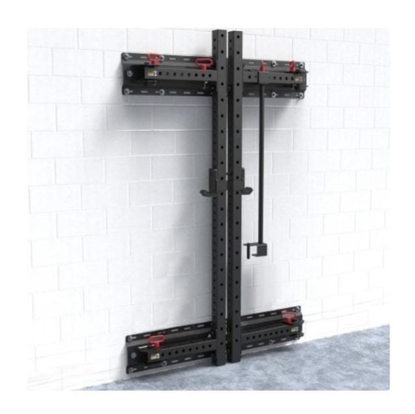 Rack Musculación Plegable Pared Squat Pull Up HWM - Enetraining